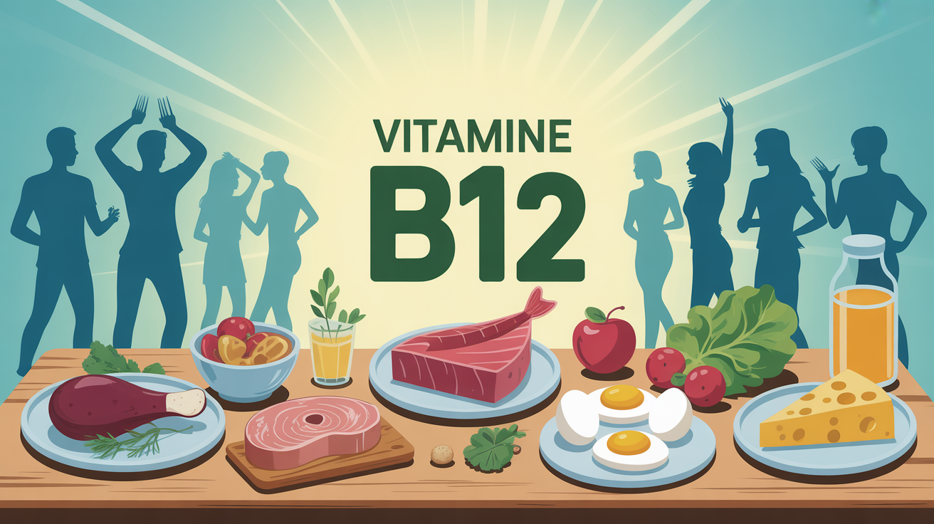 Vitamine B12 : quels aliments privilégier pour couvrir ses besoins au ...