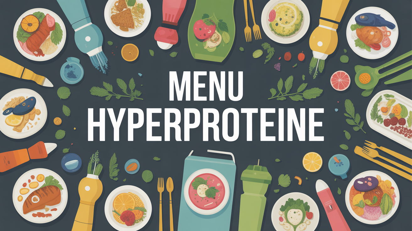 Menu hyperprotéiné semaine : plan, conseils et recettes équilibrées ...